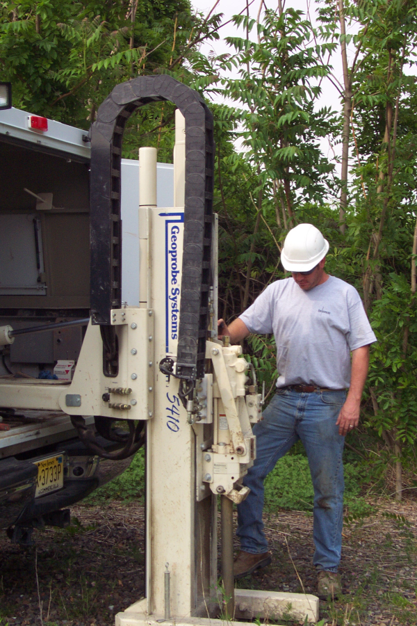 Soil & water sampling with Geoprobe Truck & ATV Mounted Drilling Units