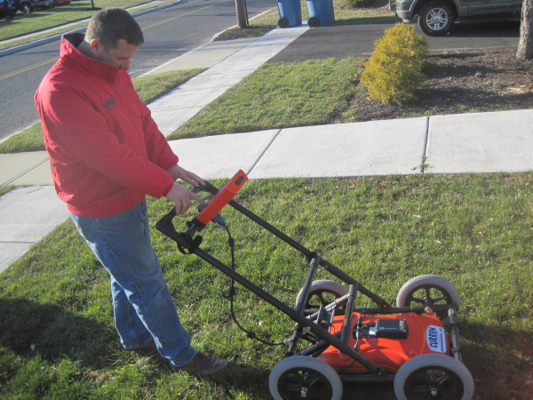 Ground Penetrating Radar (GPR) Utility Locating