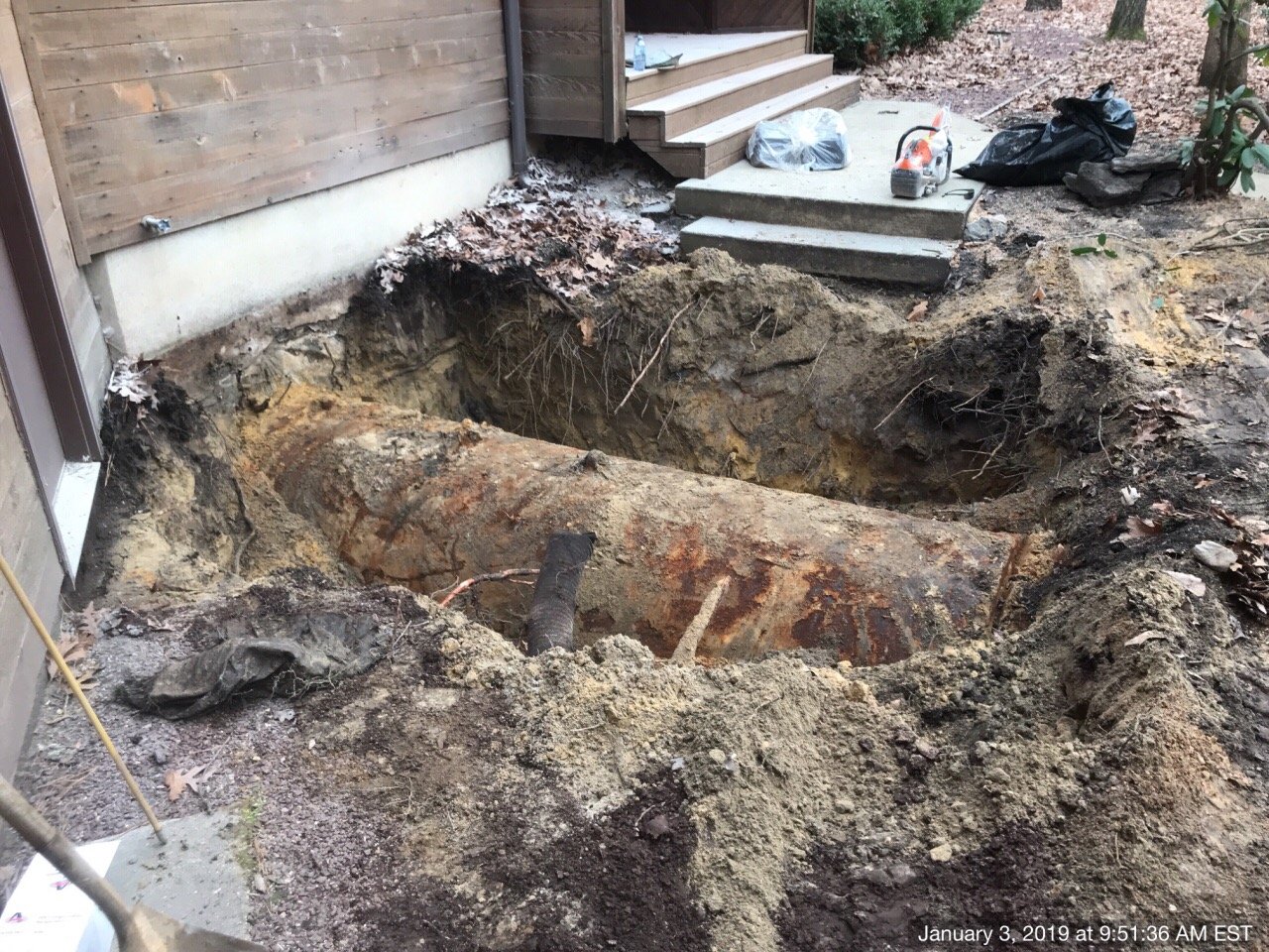 Why performing a tank sweep is important when buying a home.