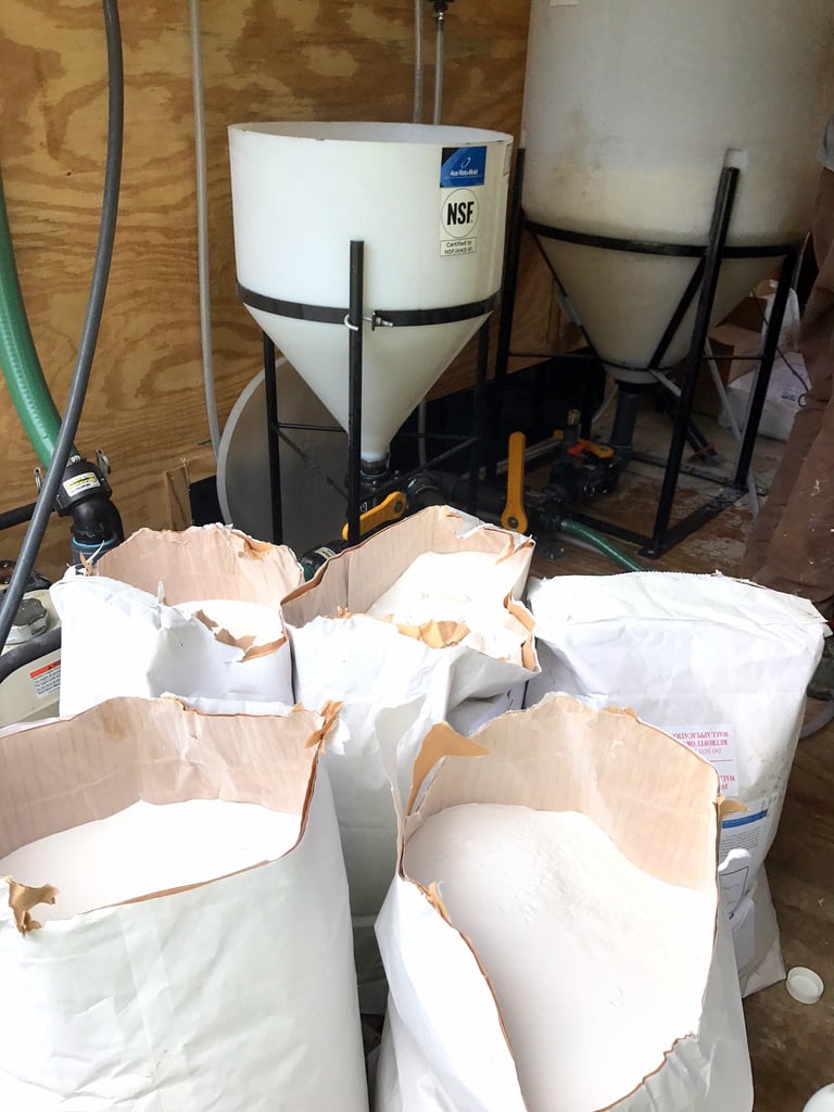 Foam Filling Underground Storage Tanks